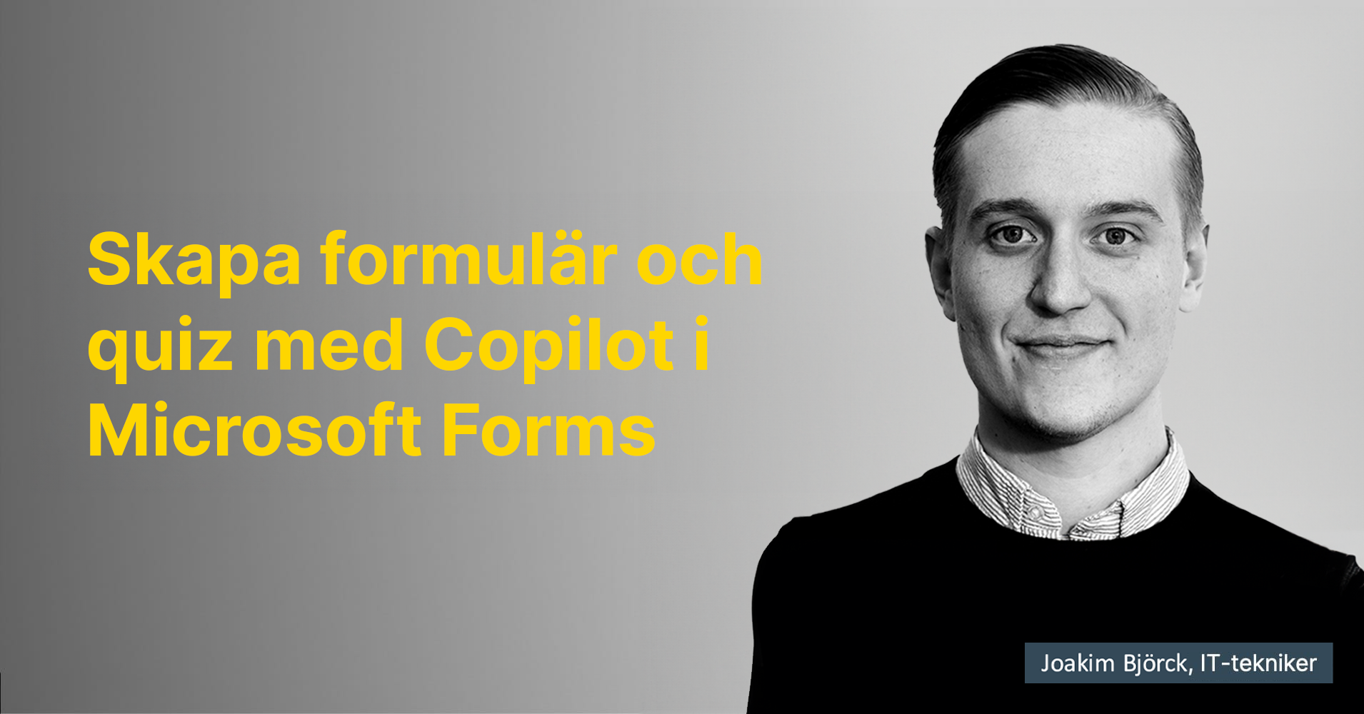 Skapa formulär och quiz med Copilot i Microsoft Forms